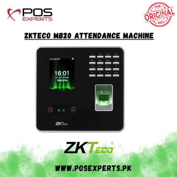 POS Experts: MB20 ZKTECO ATTENDANCE MACHINE